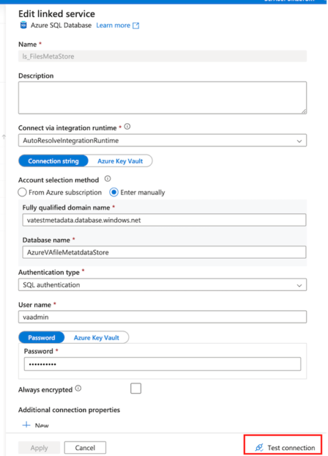 How To Test Azure Data Factory Linked Services Using Powershell